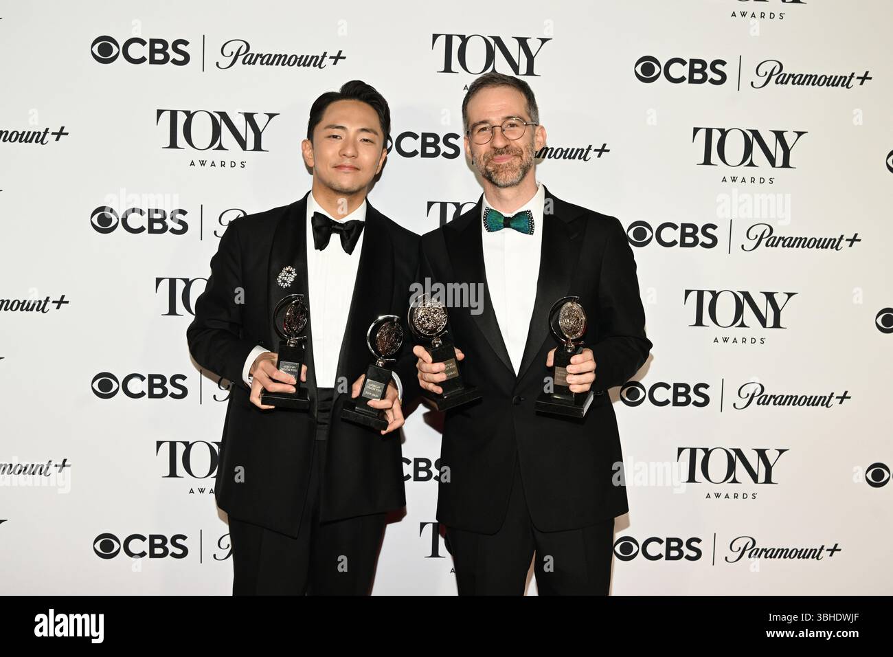 New York, United States. 08th June, 2025. Hue Park and Will Aronson ...