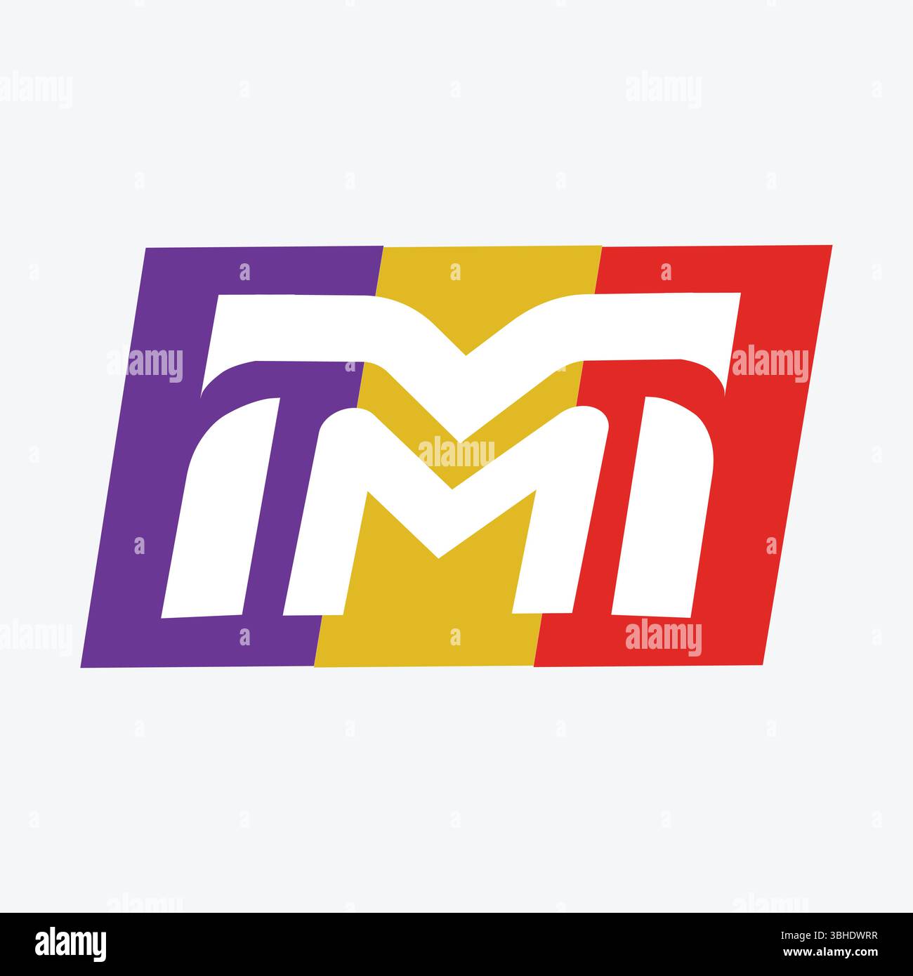 Double M Logo - MM Logo Stock Vector Image & Art - Alamy