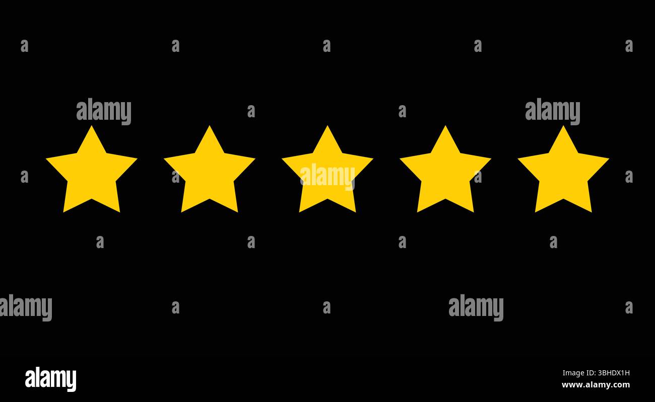 Set of Yellow Stars Shapes Stock Vector Image & Art - Alamy