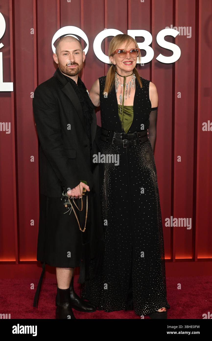 New York City, USA. 09th June, 2025. Catherine Zuber (R) attends The ...