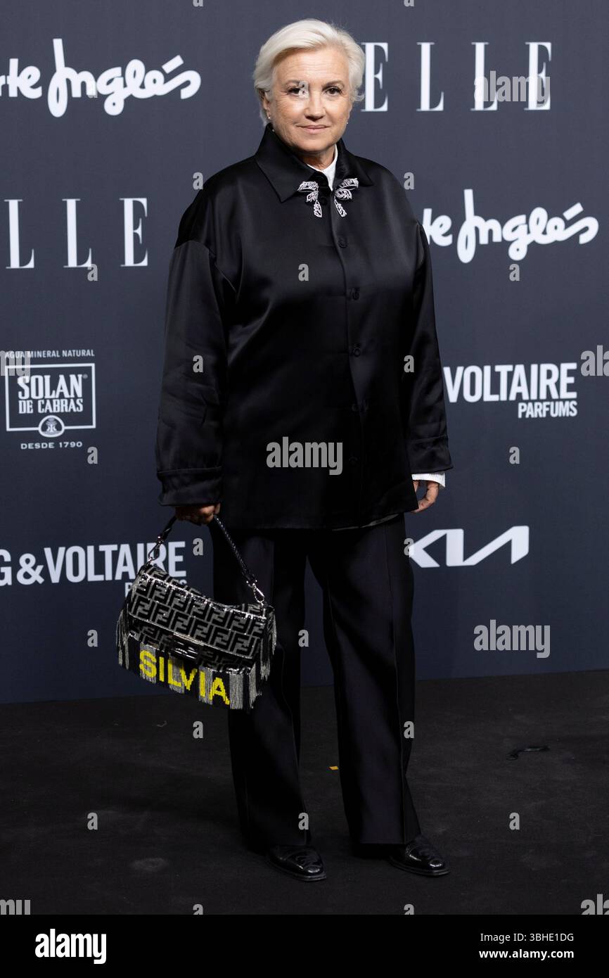 Madrid, Spain. 04th June, 2025. Silvia Venturini Fendi attended 'the ELLE Style Awards 2025 ...