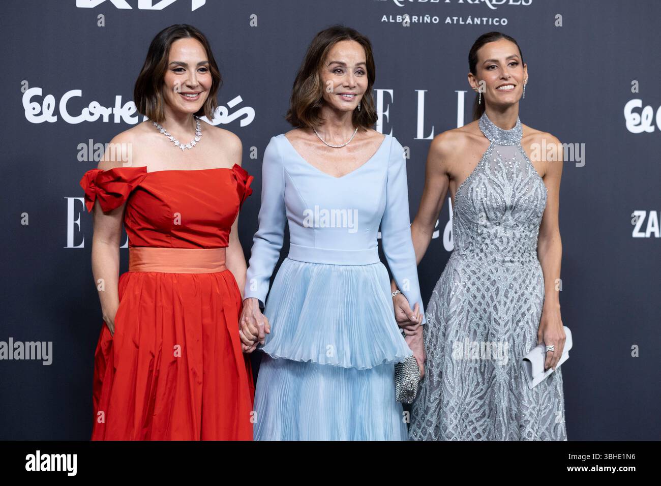 Madrid, Spain. 04th June, 2025. Tamara Falcó (L), Isabel Preysler (C ...