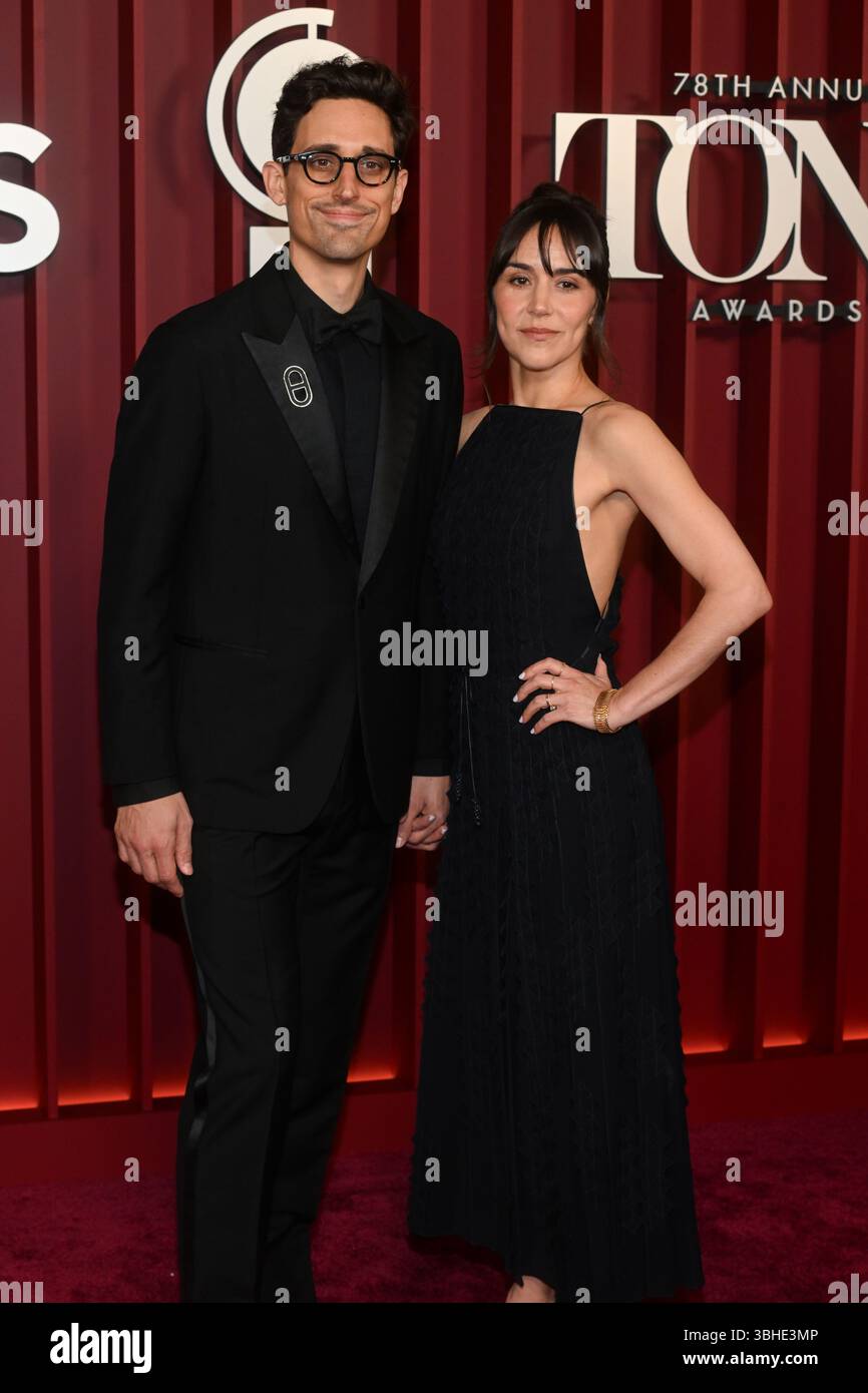 New York City, USA. 09th June, 2025. Justin Peck and Patricia Delgado ...