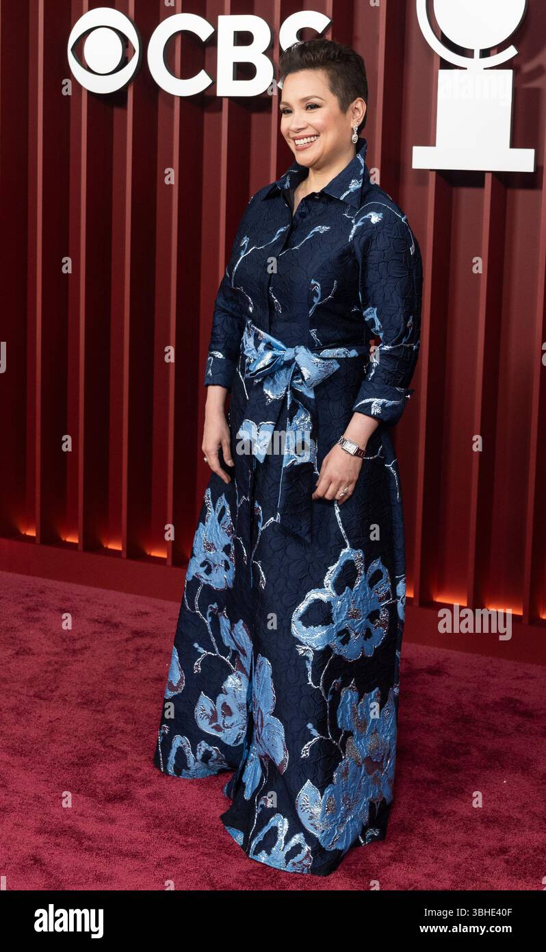 New York, USA. 08th June, 2025. Lea Salonga attends 78th annual TONY ...