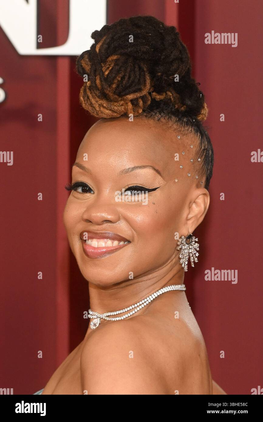 New York City, USA. 09th June, 2025. Camille A. Brown attends The 78th ...