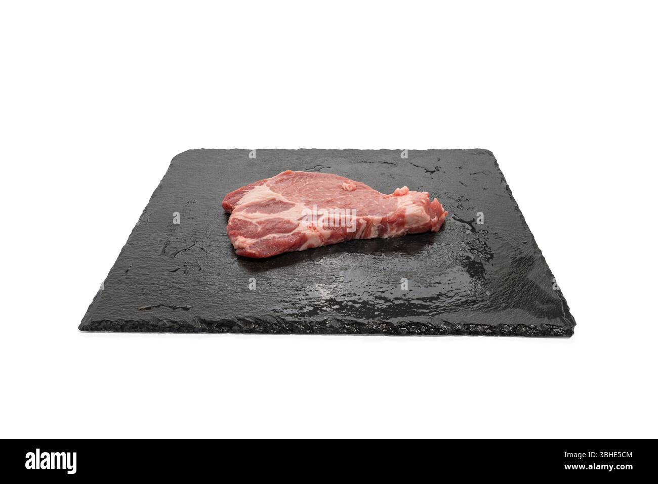 Black slate slab Cut Out Stock Images & Pictures - Alamy