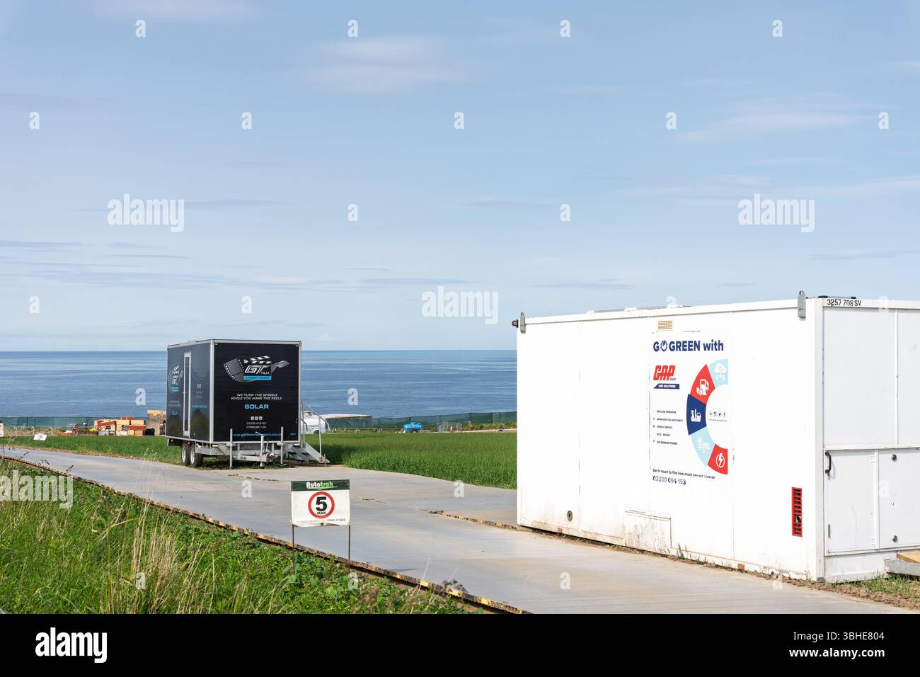 Findlater Castle area, Sandhaven, Aberdeenshire, UK. 8th June, 2025 ...