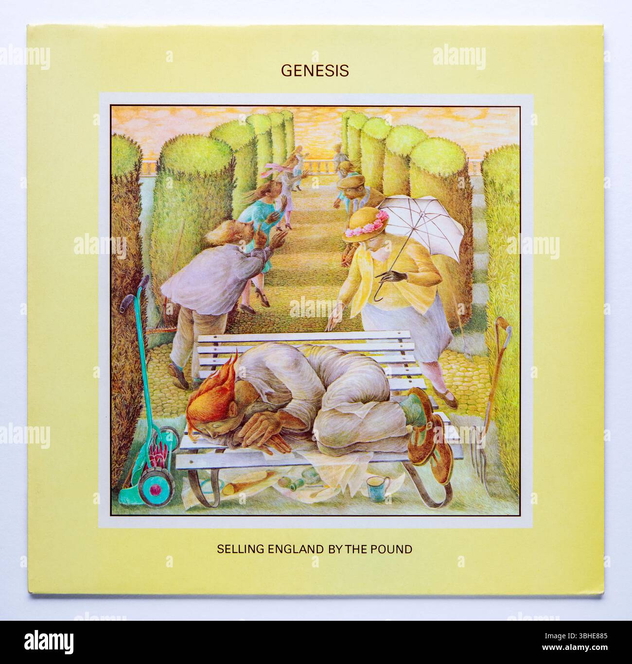 LP cover of Selling England by the Pound, the fifth studio album by Genesis, which was released ...