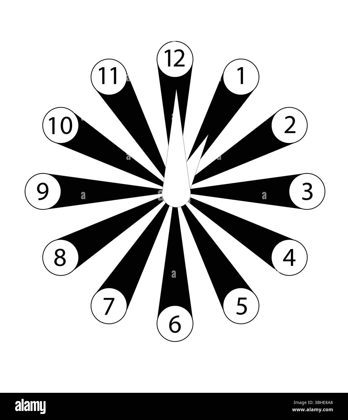 Time management clock work Black and White Stock Photos & Images - Alamy
