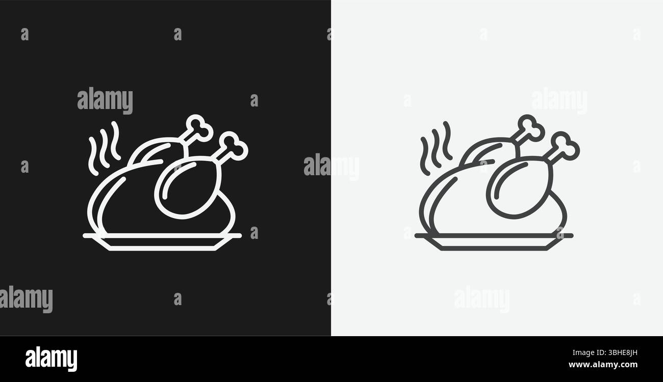 Meal prepared by a chef Stock Vector Images - Alamy