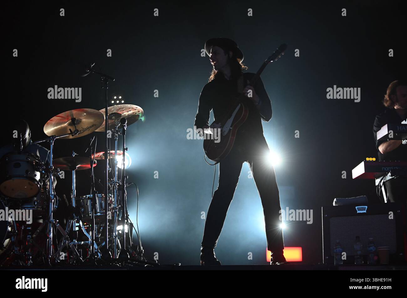 June 7, 2025, Doncaster, South Yorkshire, U.K: James Bay Performing at ...