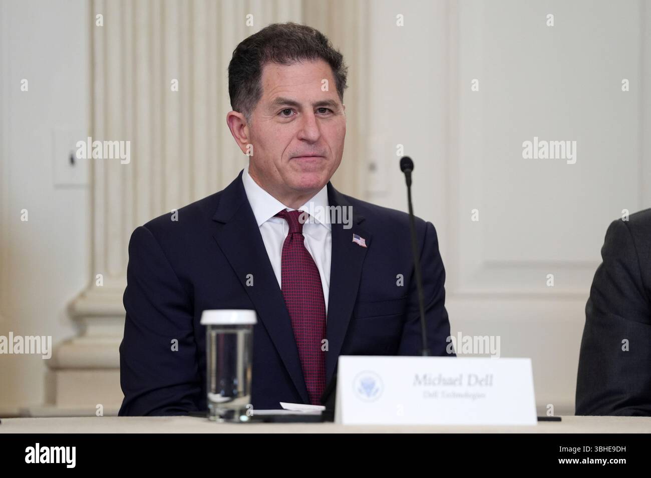 Dell Technologies CEO Michael Dell attends an "Invest in America ...