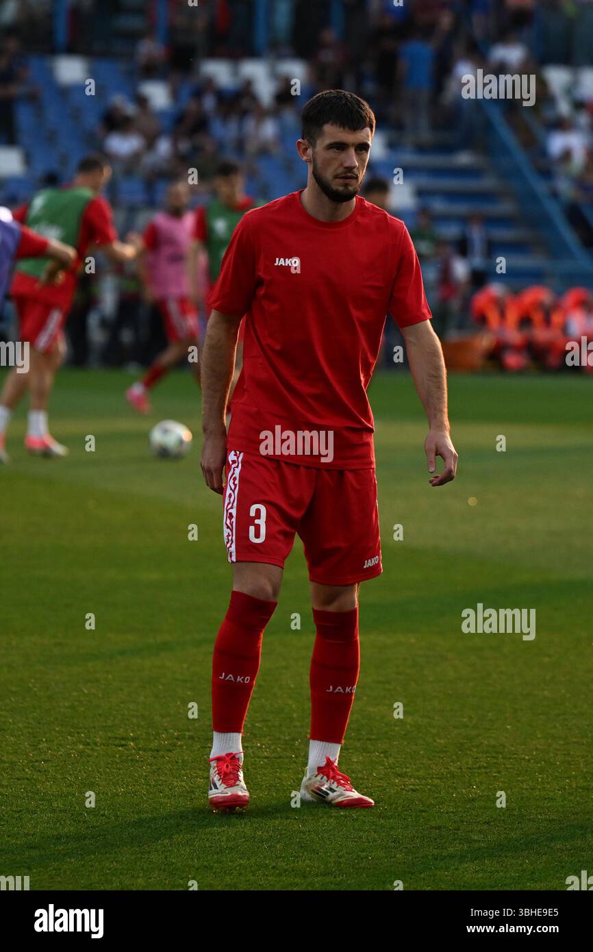 Reggio Emilia, Italy. 09th June, 2025. Ion Bors (MOL) during the FIFA ...