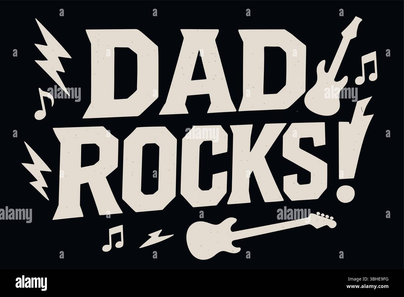 DAD ROCKS! - Bold Musical Theme for Father's Day or Expressing Paternal ...