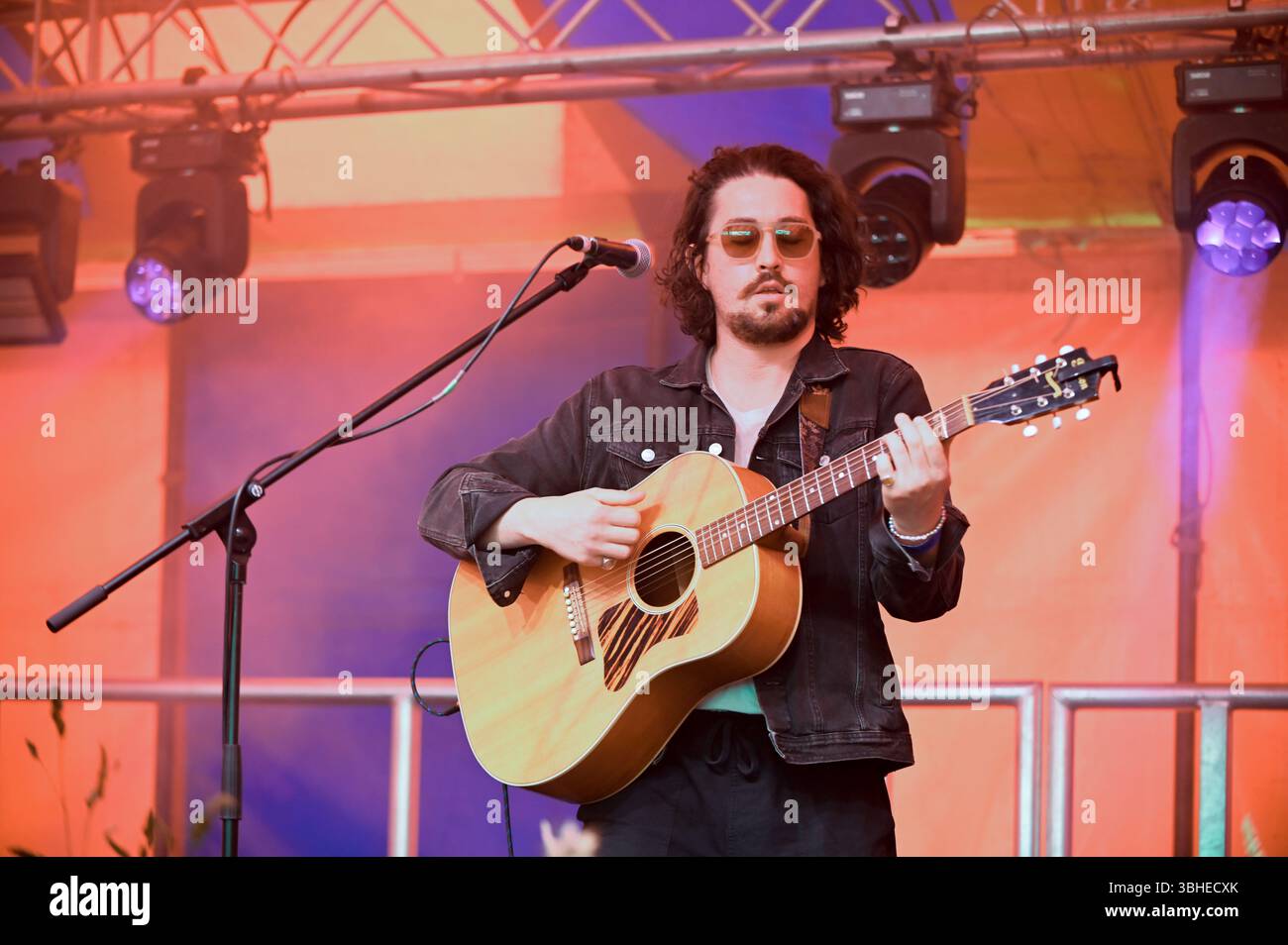 Alex Francis , Performing at Donny Fest 2025 , Doncaster, UK Stock ...