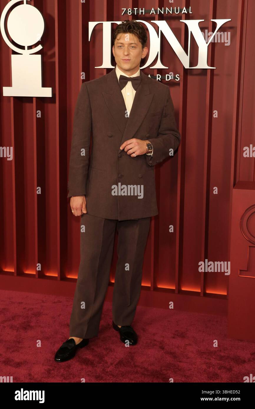 08 June 2025 - New York, New York - Tom Francis. The 78th Annual Tony ...