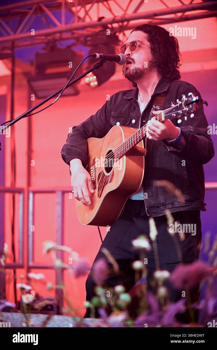 Alex Francis , Performing at Donny Fest 2025 , Doncaster, UK Stock ...