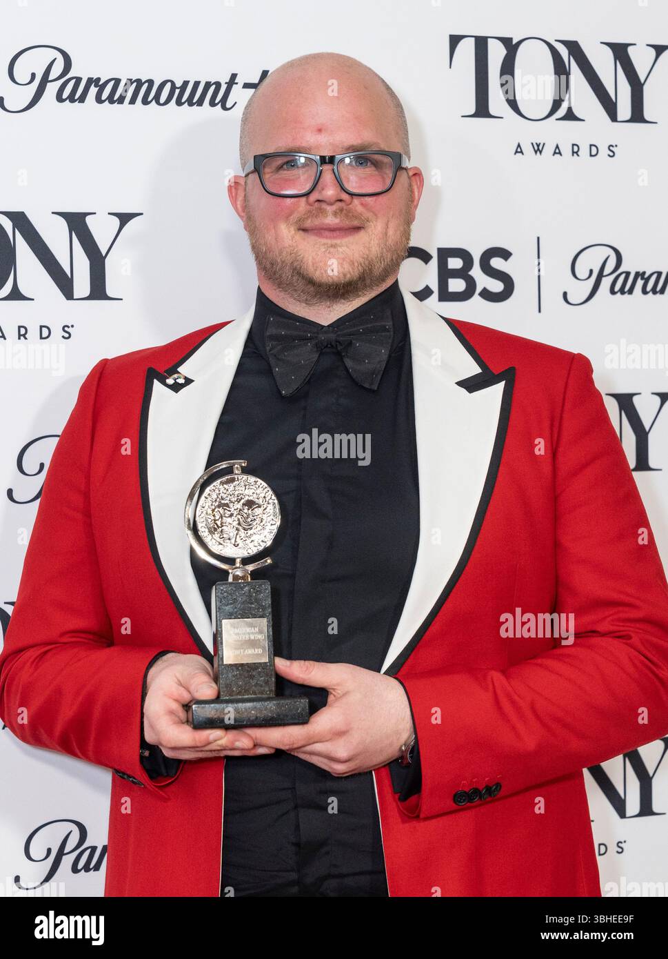 New York, USA. 08th June, 2025. Jack Knowles poses with the Best ...