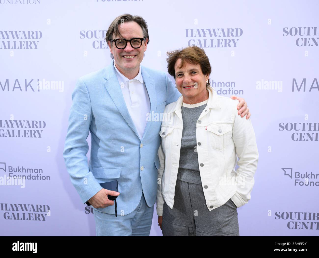 EDITORIAL USE ONLY Southbank Centre Artistic Director Mark Ball and Southbank Centre CEO Elaine ...