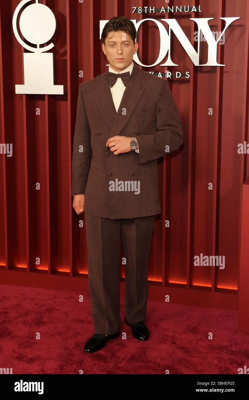08 June 2025 - New York, New York - Tom Francis. The 78th Annual Tony ...