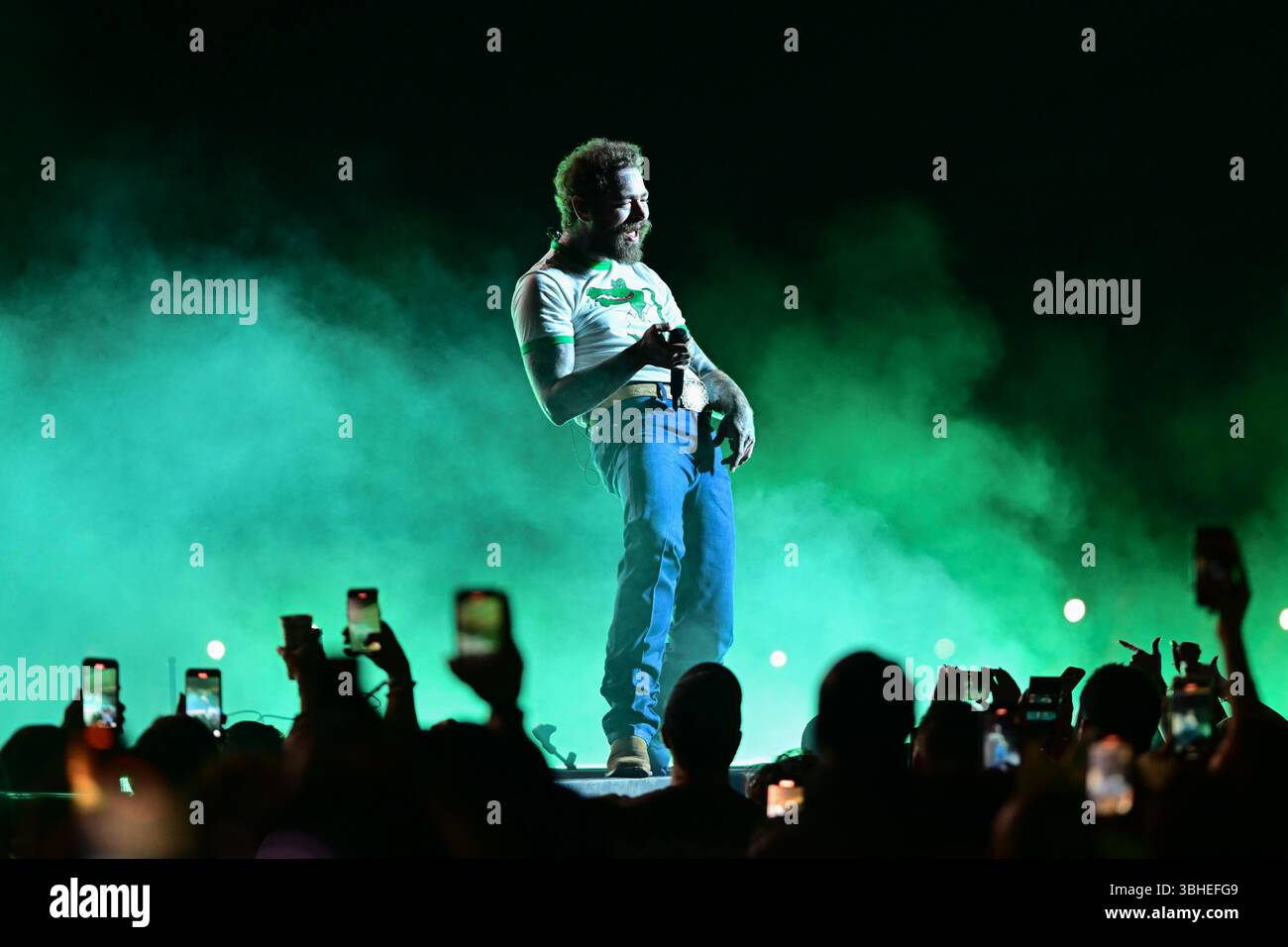 Miami Gardens, United States. 08th June, 2025. Post Malone performs ...