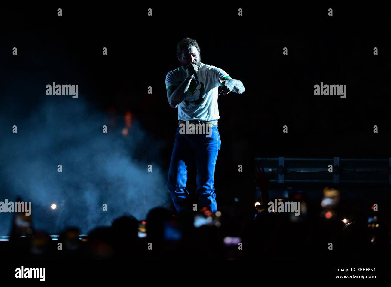 Miami Gardens, United States. 08th June, 2025. Post Malone performs ...