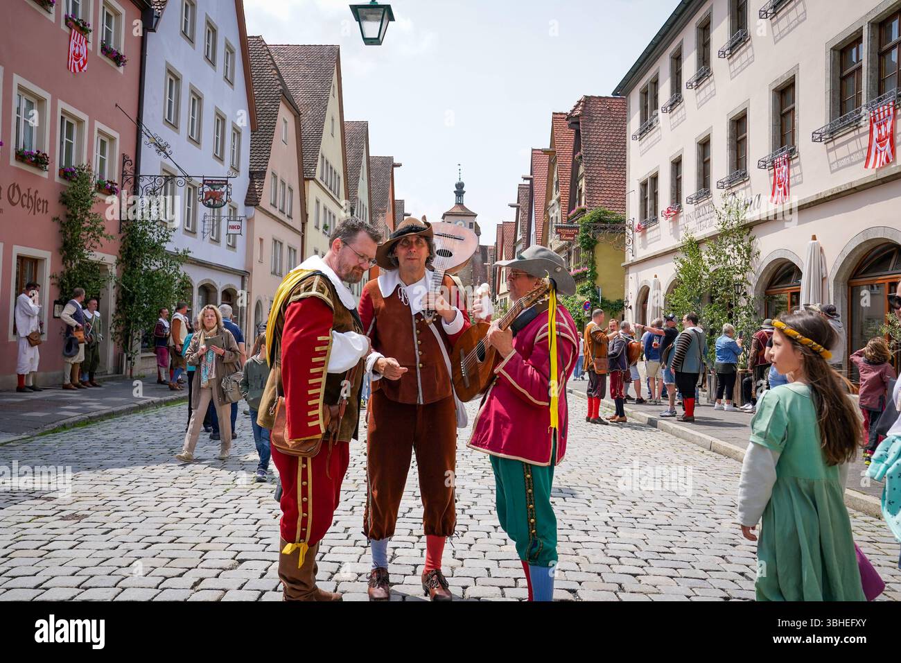 Rothenburg ob der Tauber, Deutschland, Pfingsten 2025, Historisches ...
