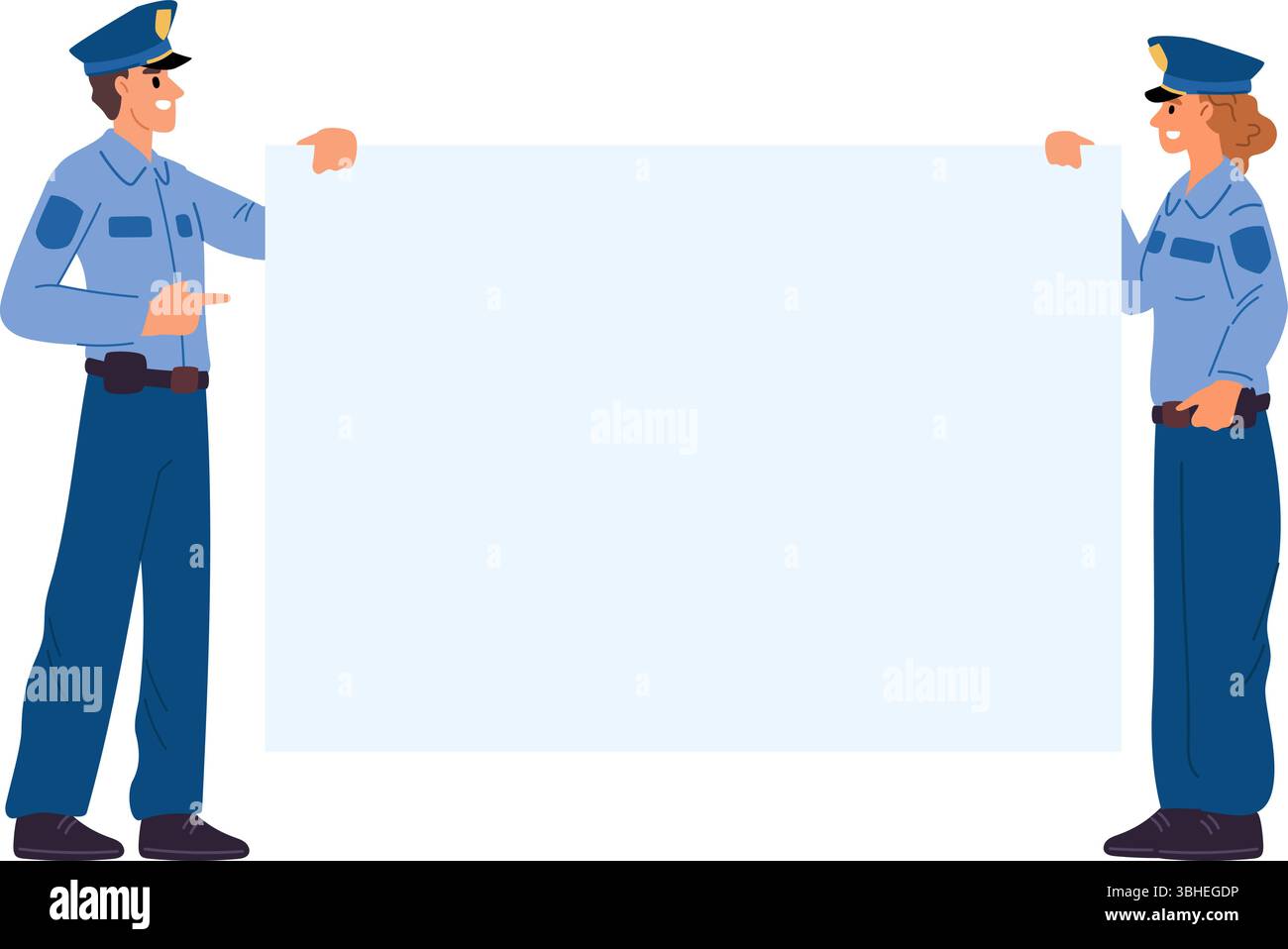 Female police officers hand Cut Out Stock Images & Pictures - Alamy