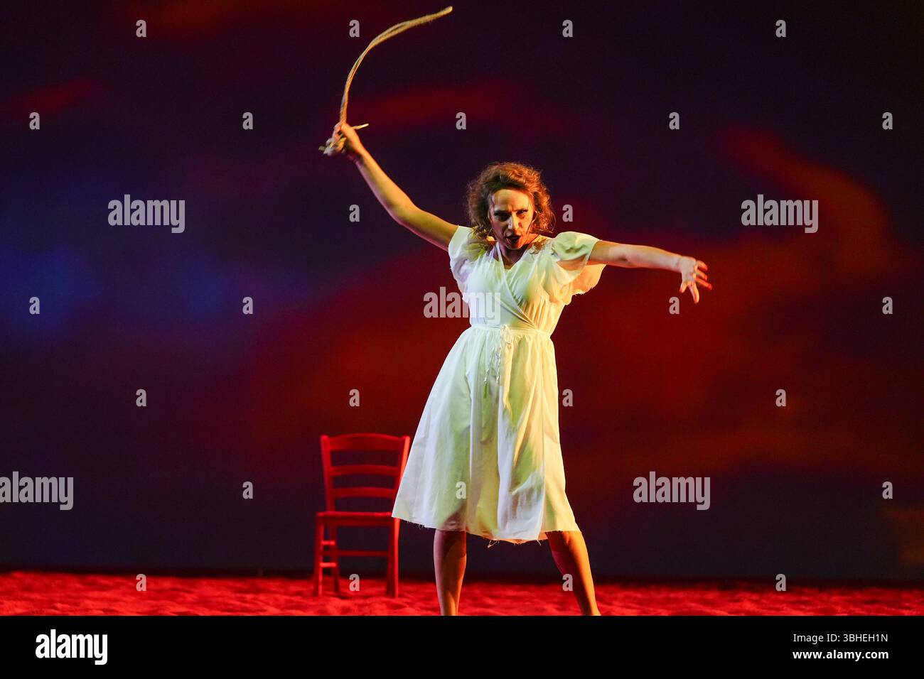 Images of the dress rehearsal of Bizet's Carmen. On June 9, 2025 in ...