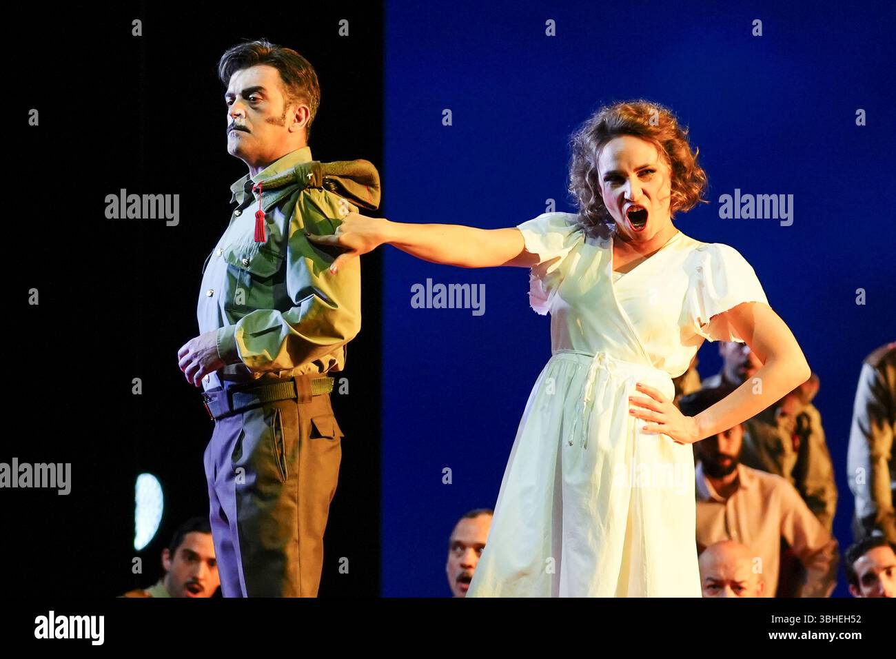 Images of the dress rehearsal of Bizet's Carmen. On June 9, 2025 in ...