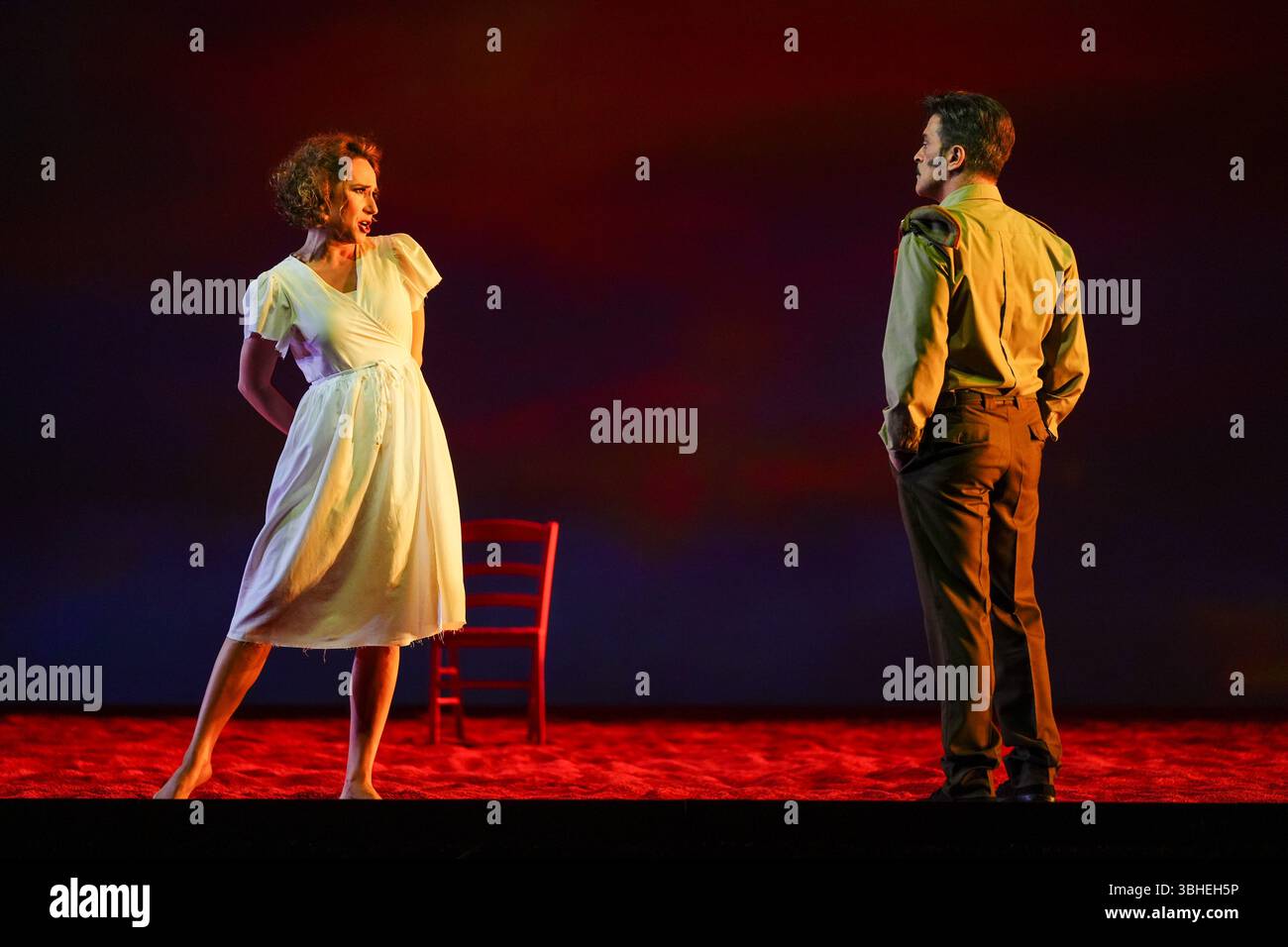 Images of the dress rehearsal of Bizet's Carmen. On June 9, 2025 in ...