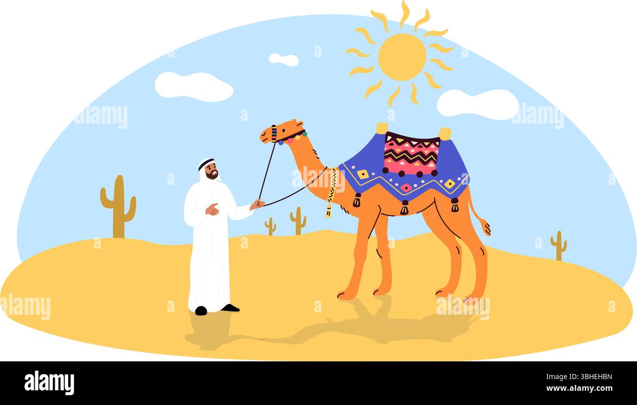 Desert wilderness light Stock Vector Images - Alamy