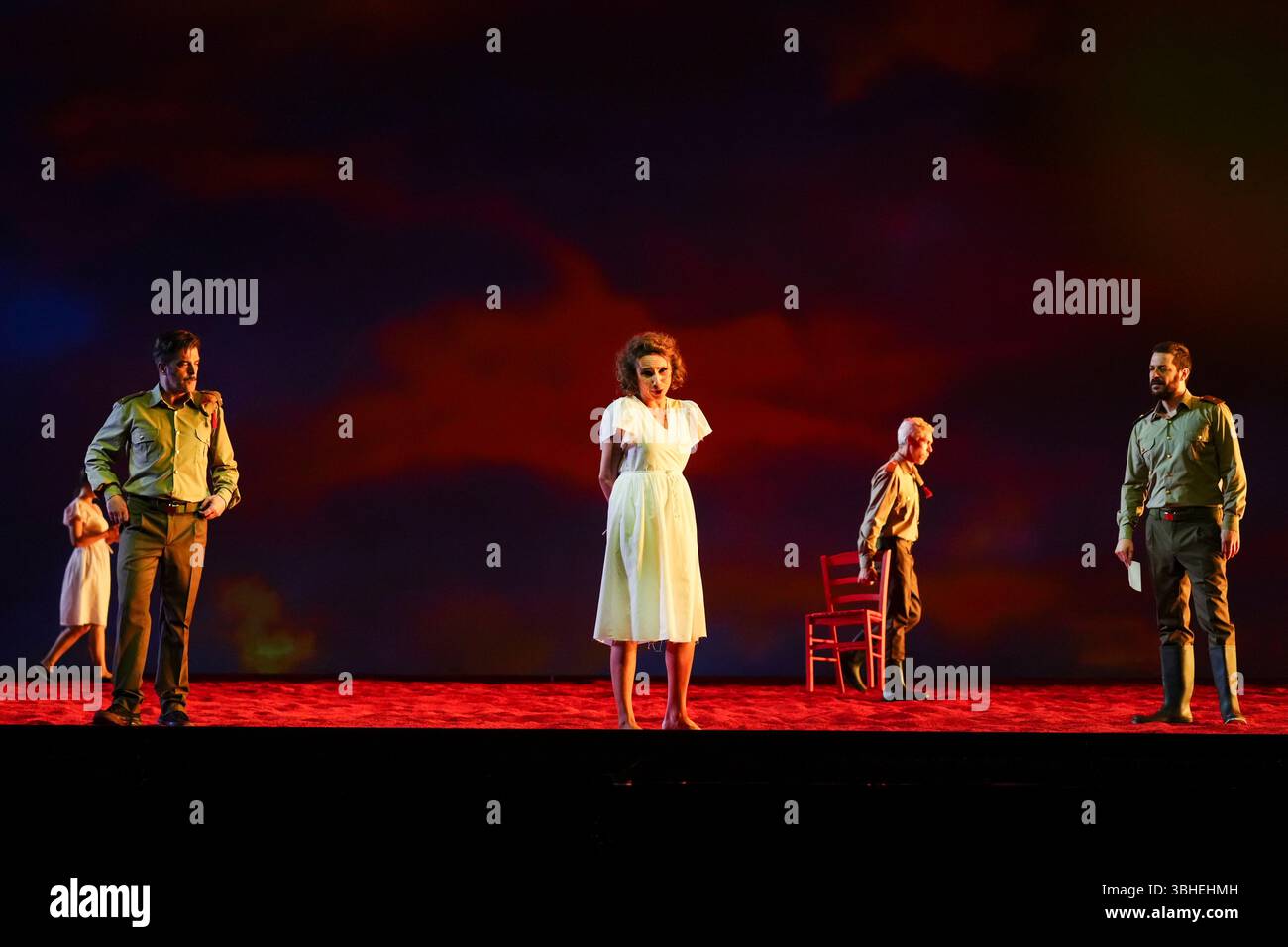 Images of the dress rehearsal of Bizet's Carmen. On June 9, 2025 in ...