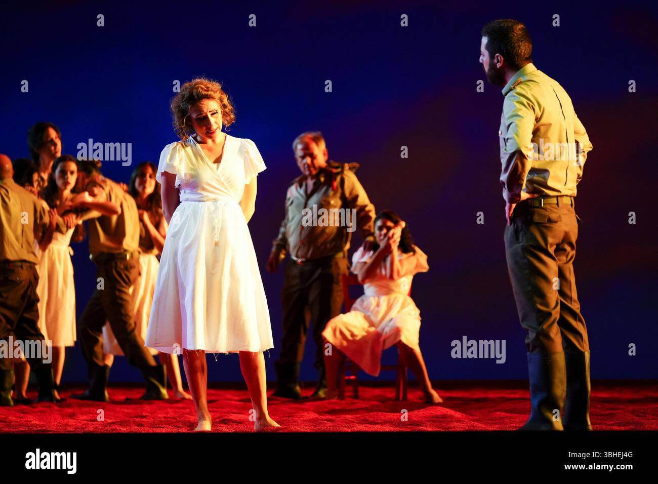 Images of the dress rehearsal of Bizet's Carmen. On June 9, 2025 in ...