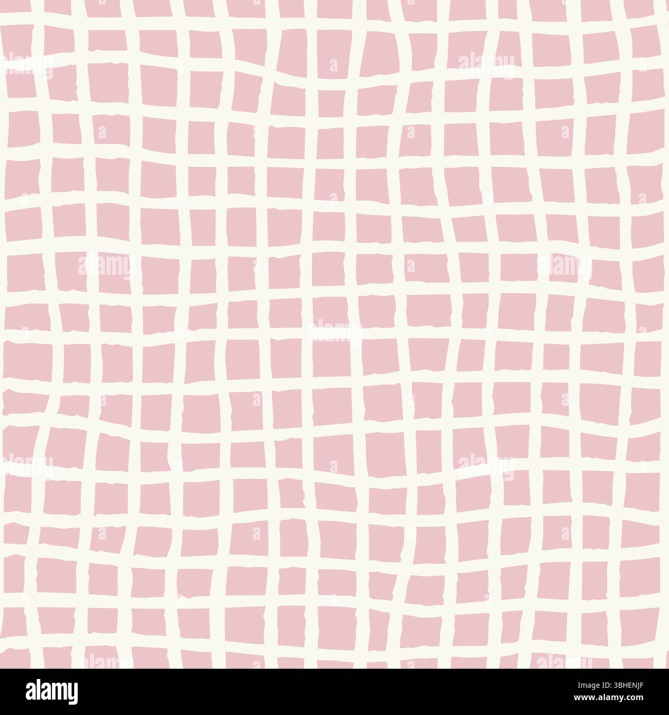Groovy 70s checkered background with wavy brush strokes and vertical ...