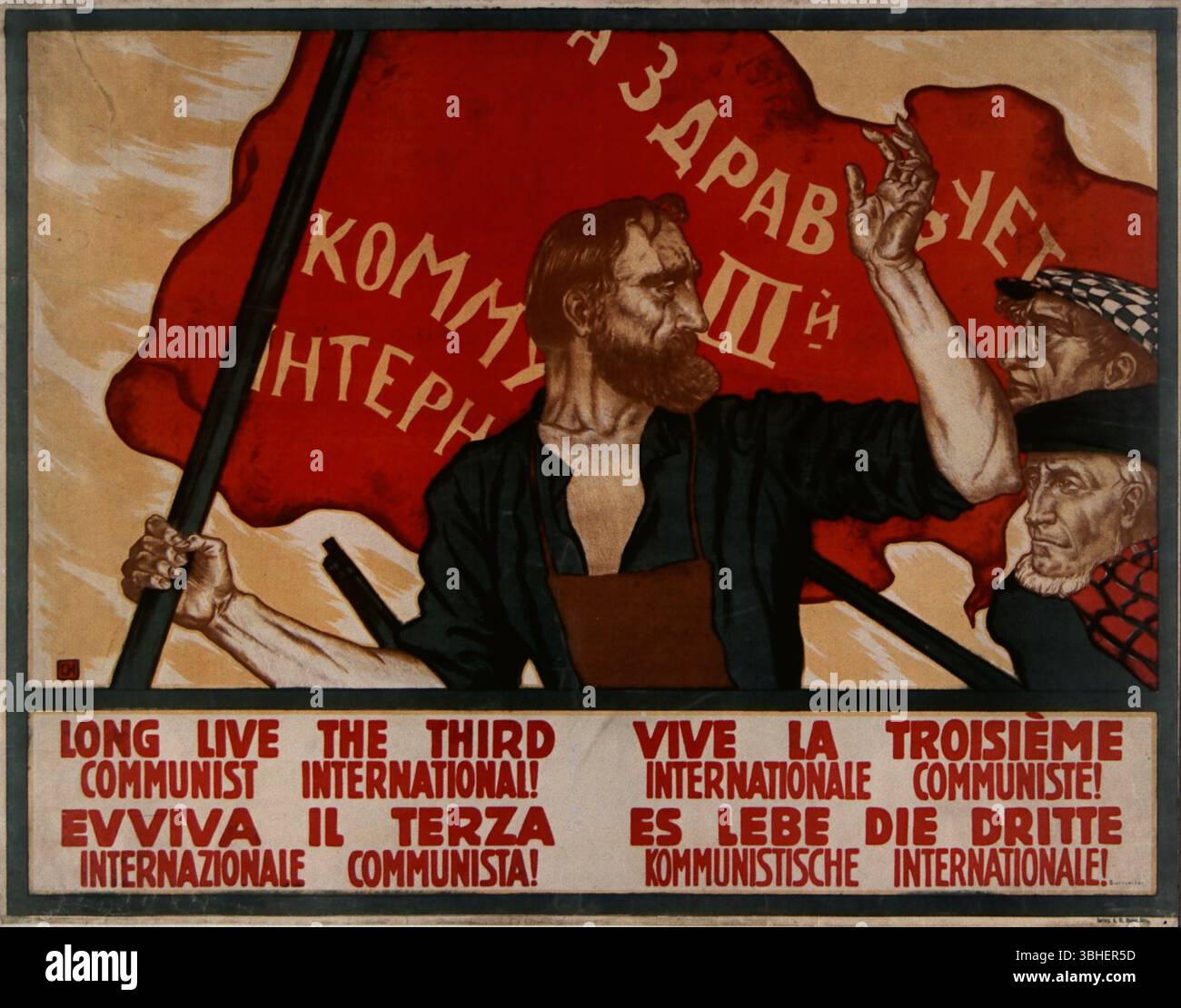 Long live the third communist international ! Russian-- 1917-1921 ...