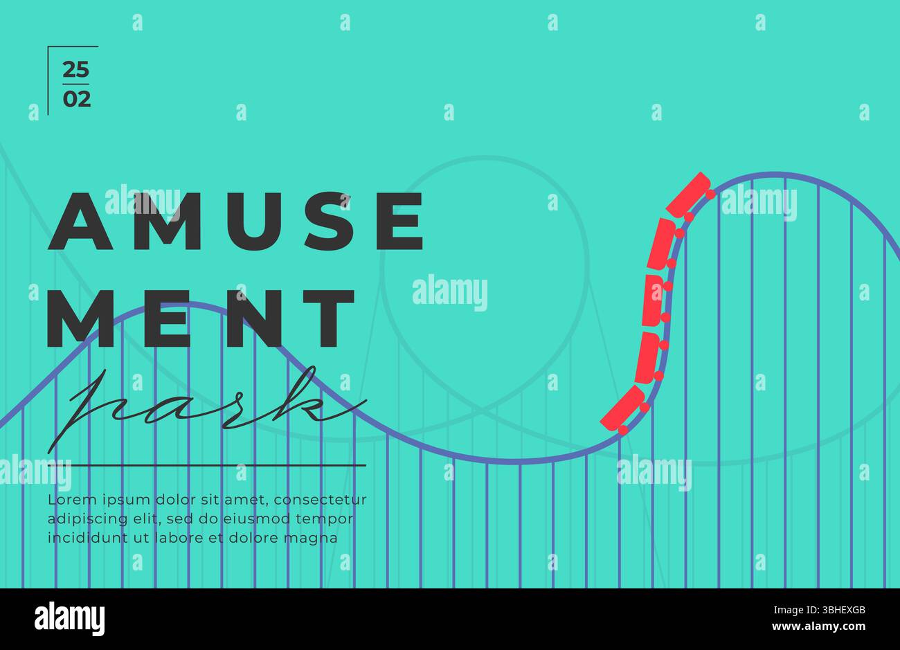 Theme park vibe hi-res stock photography and images - Alamy