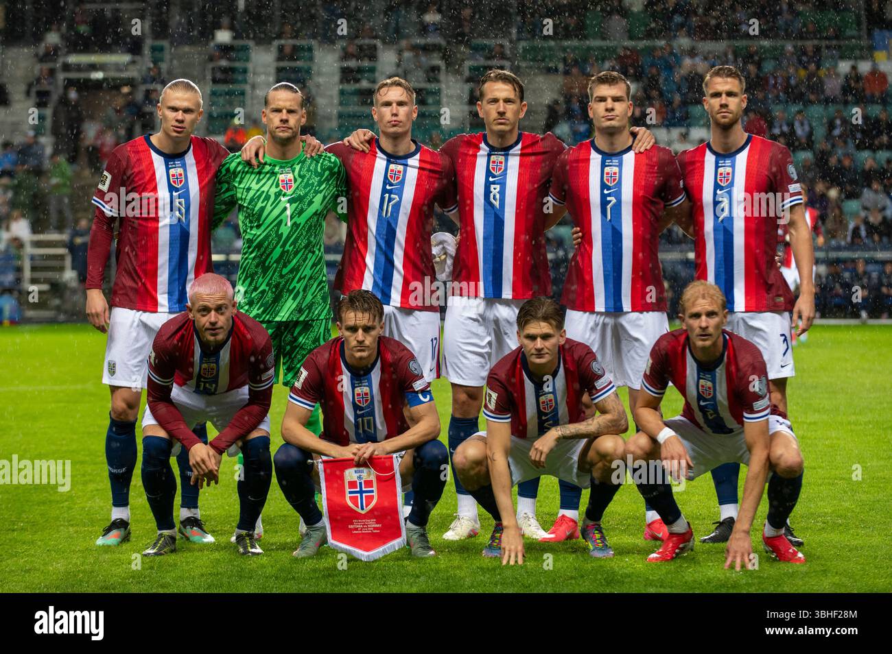 Tallinn, Estonia. 09th June, 2025. The Norwegian national football team ...