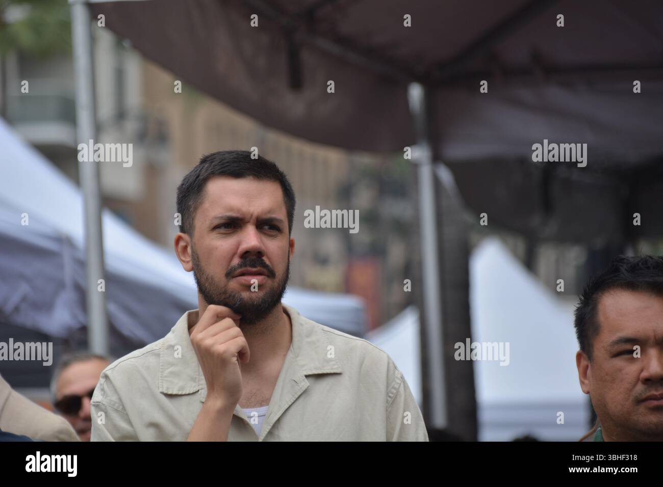 Los Angeles, USA. 9th June, 2025. Actor James Martinez arrives at Christian Slater’s Hollywood ...