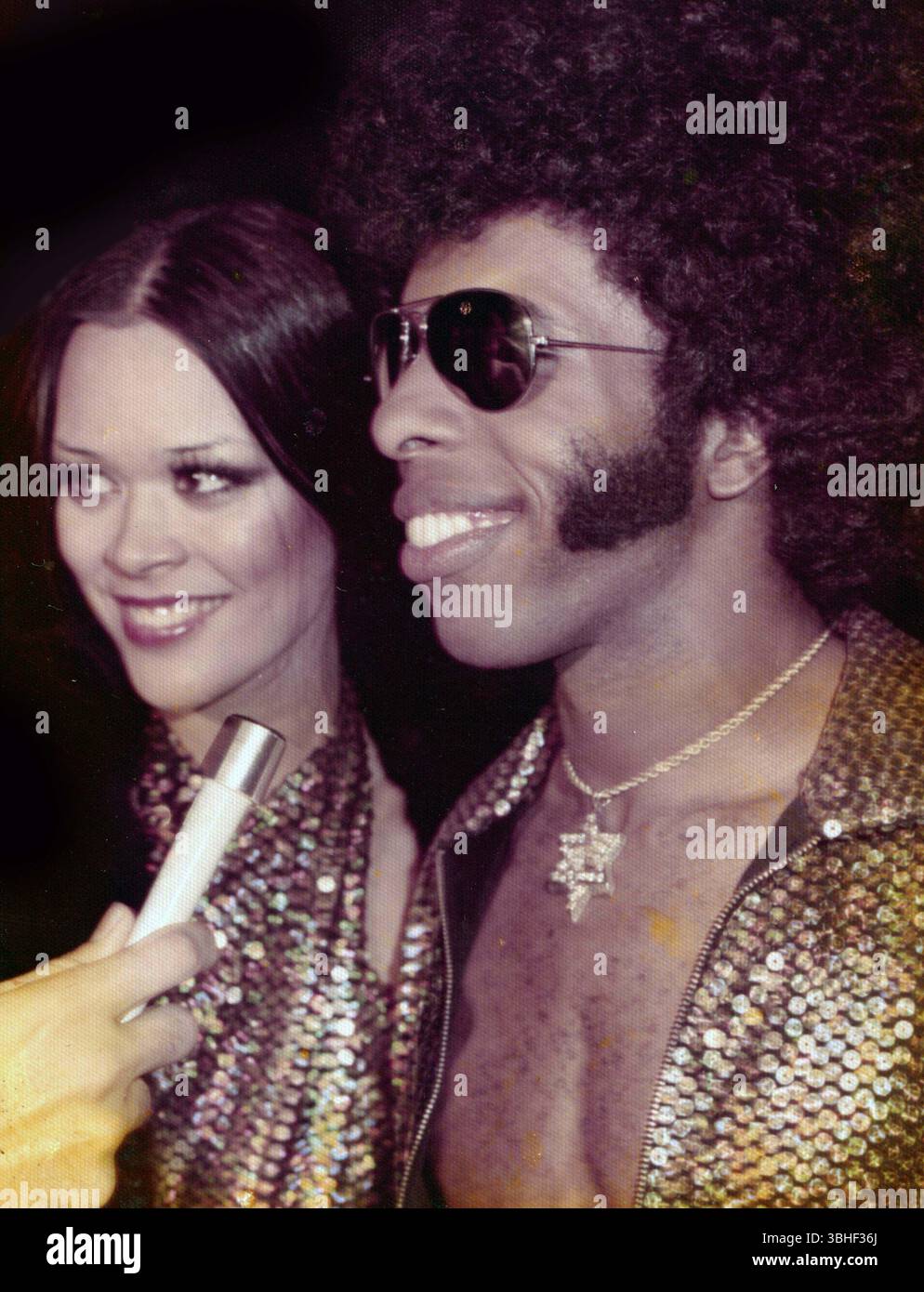 Sly Stone and wife Kathy Silva Undated Photo By John Barrett/PHOTOlink ...