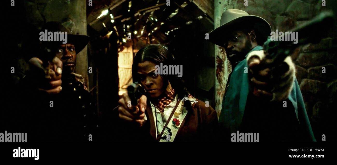 RESURRECTION ROAD, from left: Malcolm Goodwin, Triana Browne, Furly Mac ...