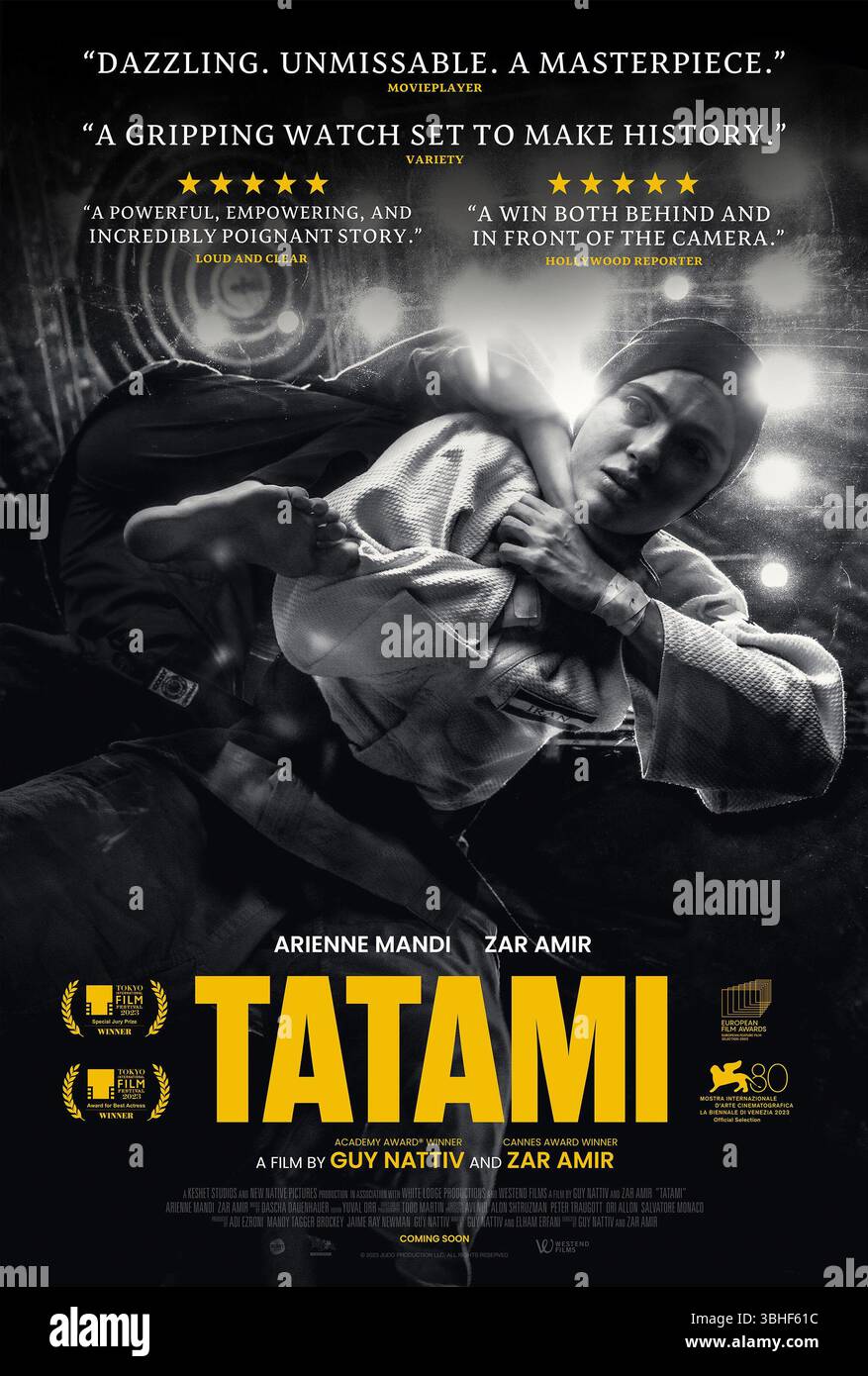 TATAMI, poster, Arienne Mandi, 2023. © XYZ Films / courtesy Everett ...