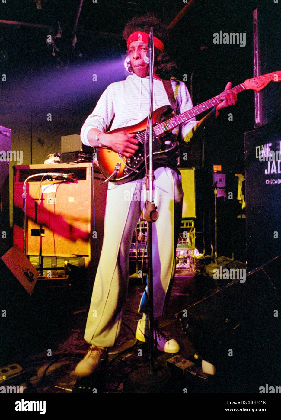 Sly Stone (AKA Sylvester Stuart) performing live at Haymaker's, a ...