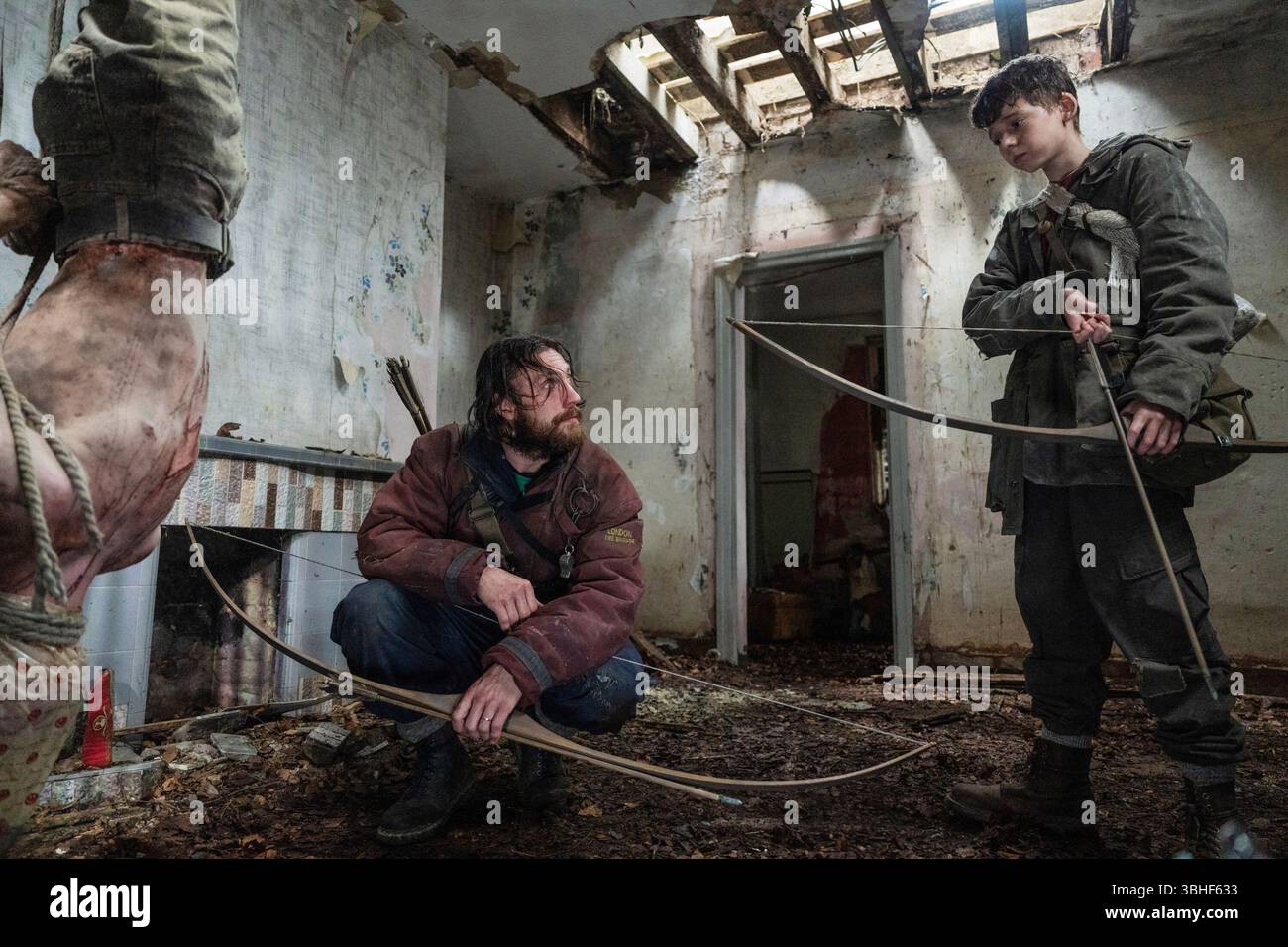 28 YEARS LATER, from left: Aaron Taylor-Johnson, Alfie Williams, 2025 ...