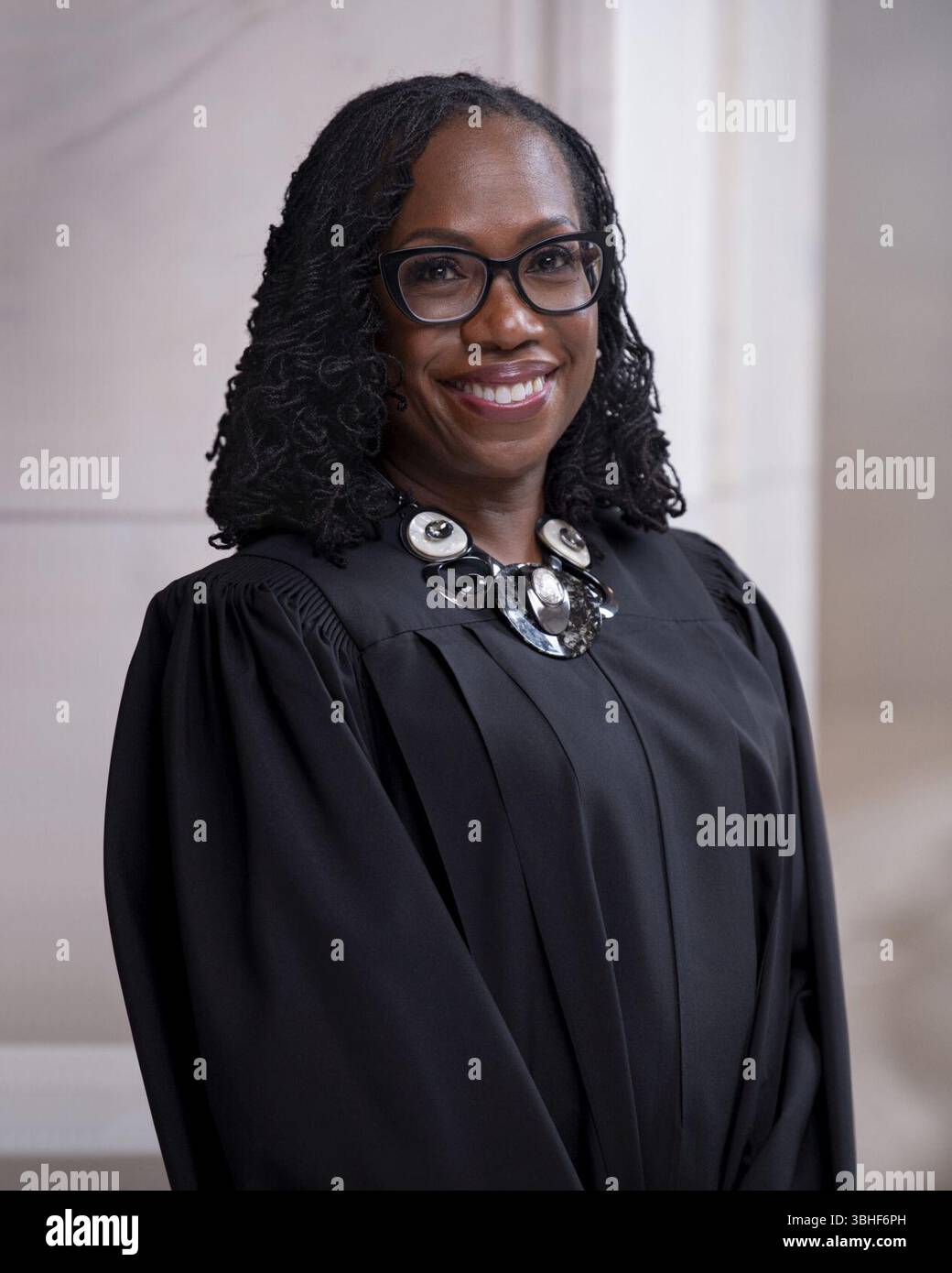 Justice Jackson Official Portrait Stock Photo - Alamy