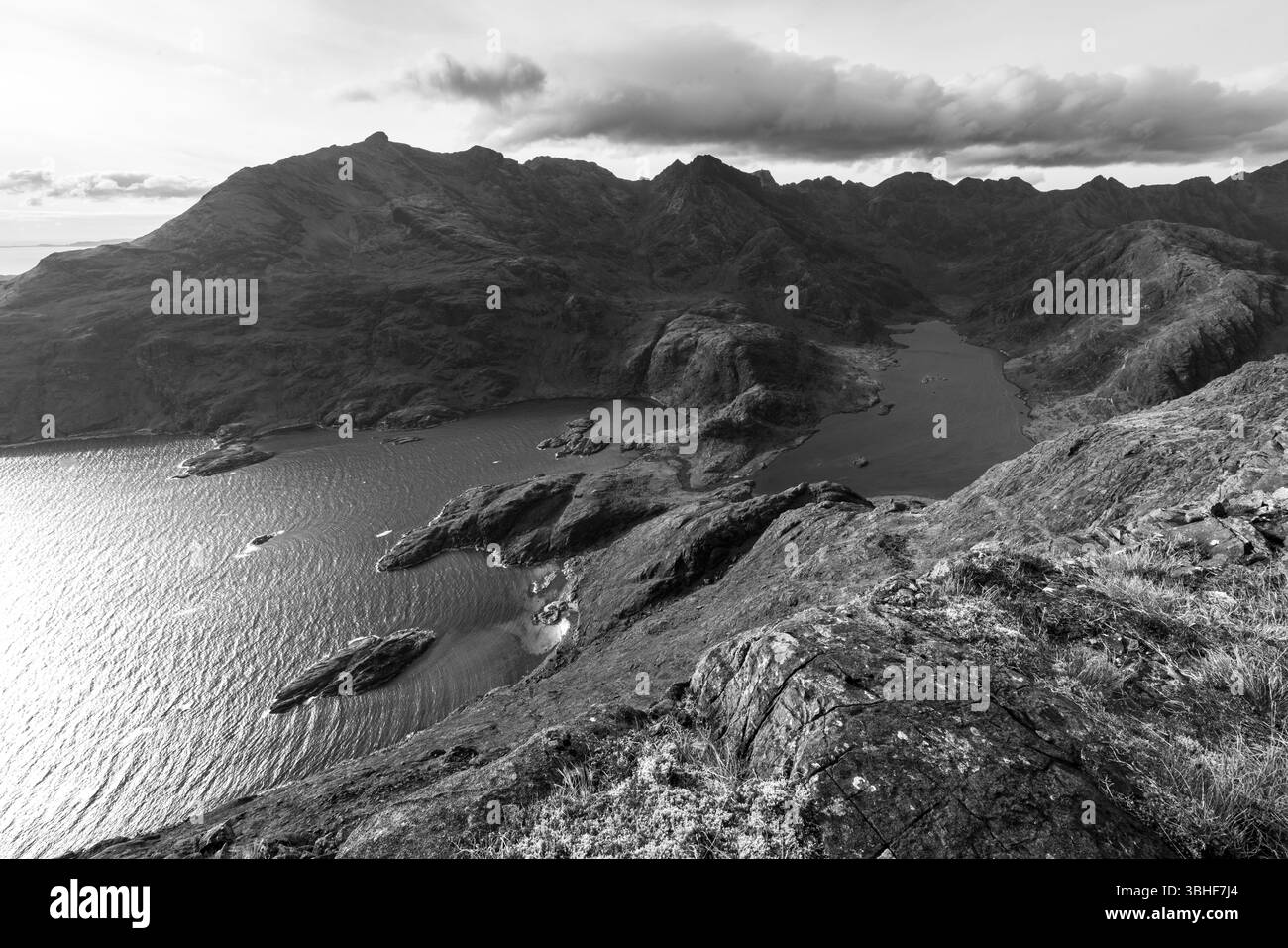 Scotland landscape art Black and White Stock Photos & Images - Alamy