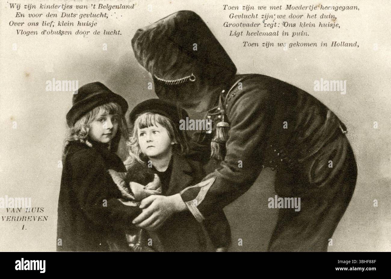 Kaart uit serie ansichtkaarten Eerste Wereldoorlog Stock Photo - Alamy