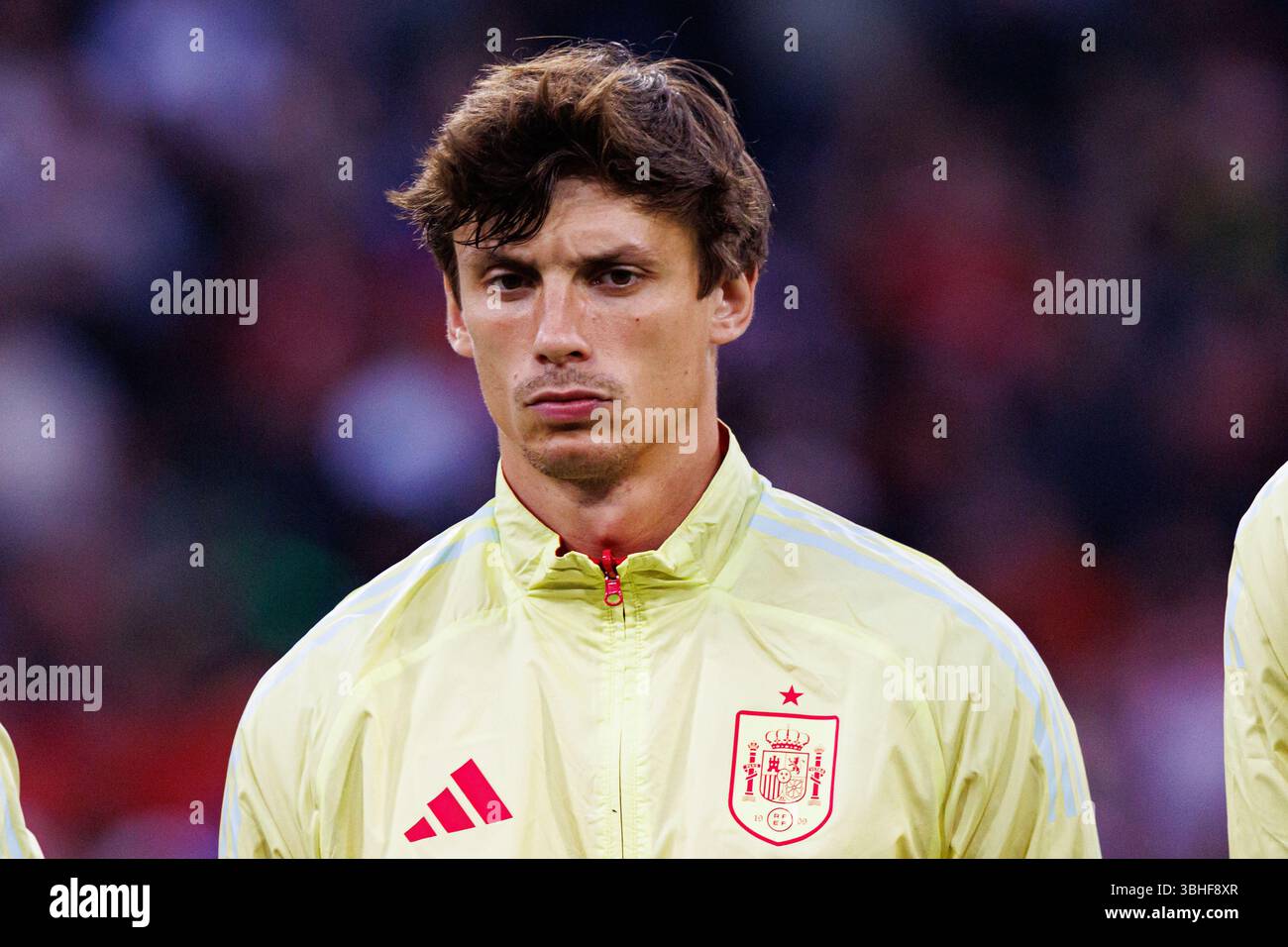 seen during UEFA Nations League 2025 final game between national teams ...