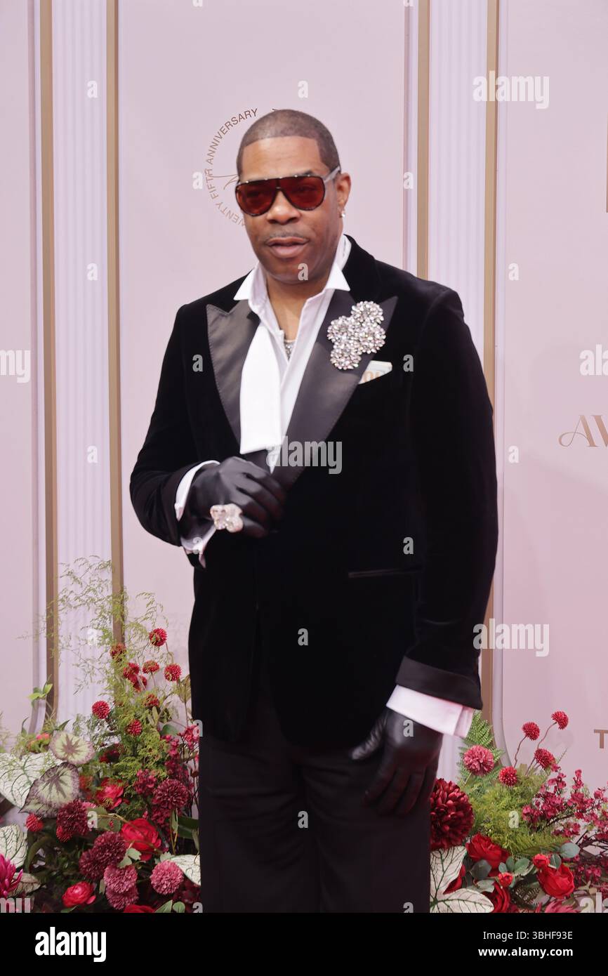 Los Angeles, USA. 09th June, 2025. Busta Rhymes attends the 2025 BET ...