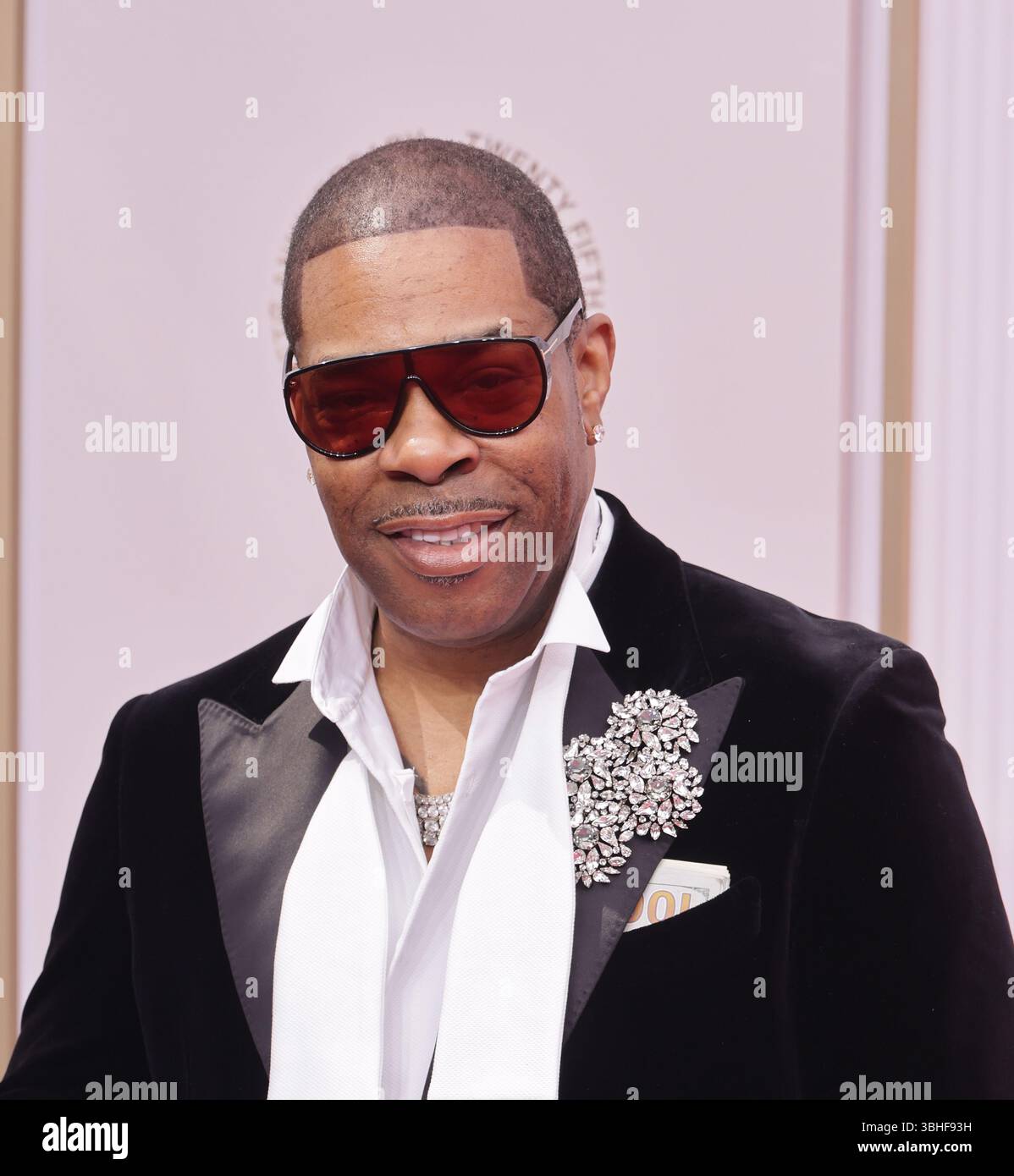 Los Angeles, USA. 09th June, 2025. Busta Rhymes attends the 2025 BET Awards at Peacock Theater ...